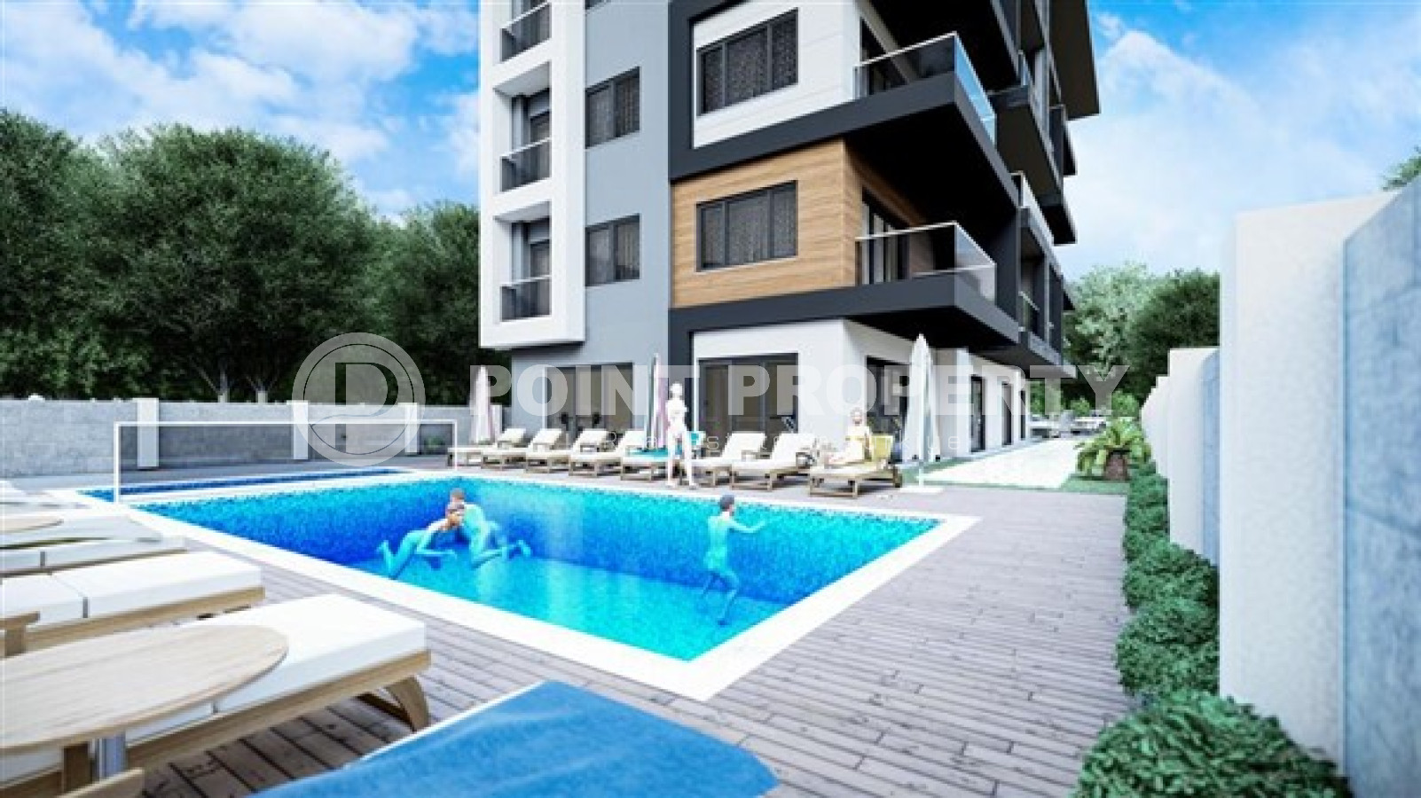 Luxurious five-room penthouse 180 m2 in a residence under construction ...